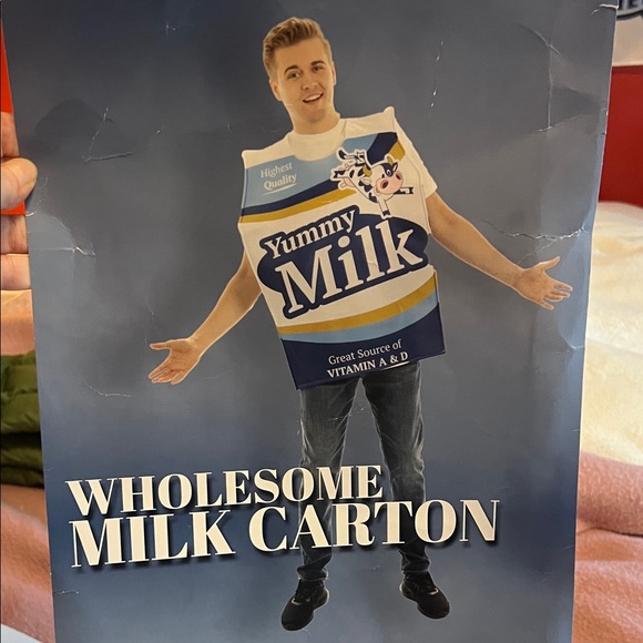 Other | Costume Milk Carton | Poshmark